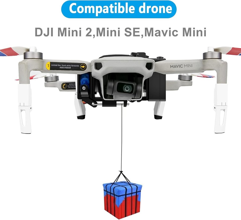 Hanatora Payload Air Drop Release Dropper Device for DJI Mini 4K/2,Mini ...