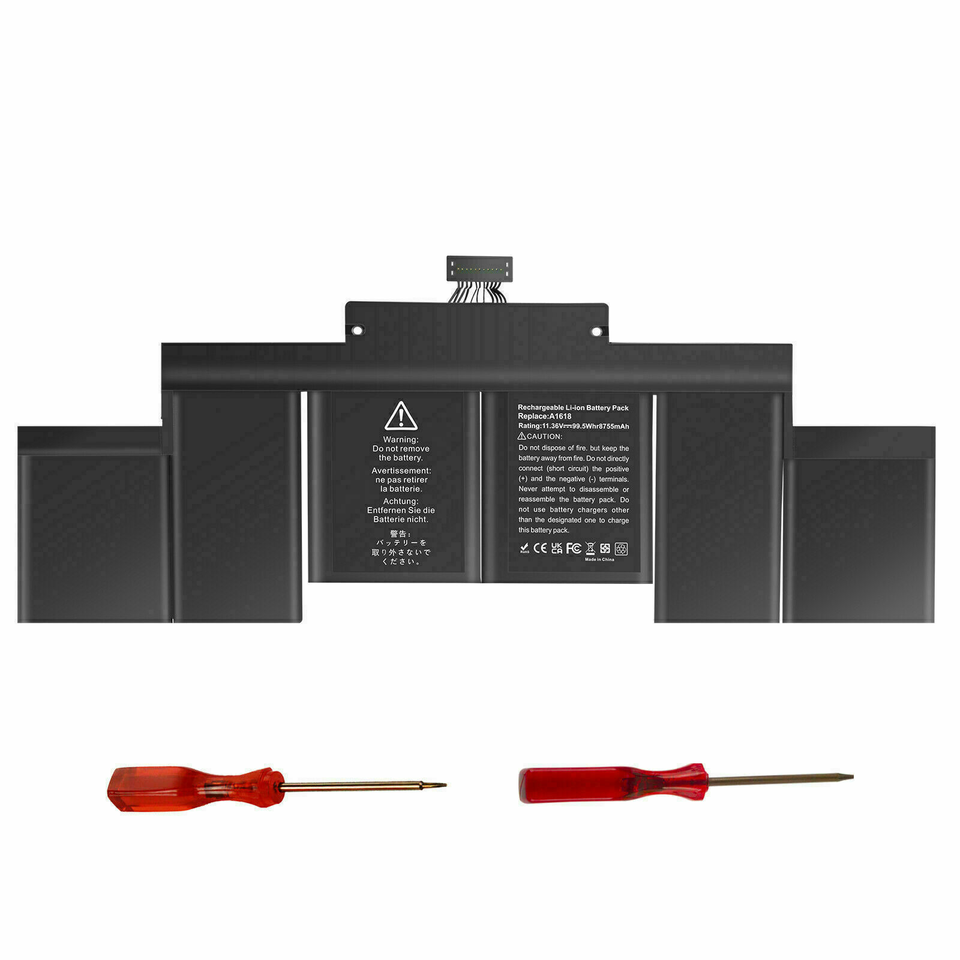 A1618 Battery for MacBook Pro 15” Retina A1398 Late 2013 Mid 2014,Early ...