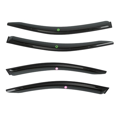NEW 2010-2019 Ford Taurus Window Deflectors Rain Guards Set of 4 OEM ...