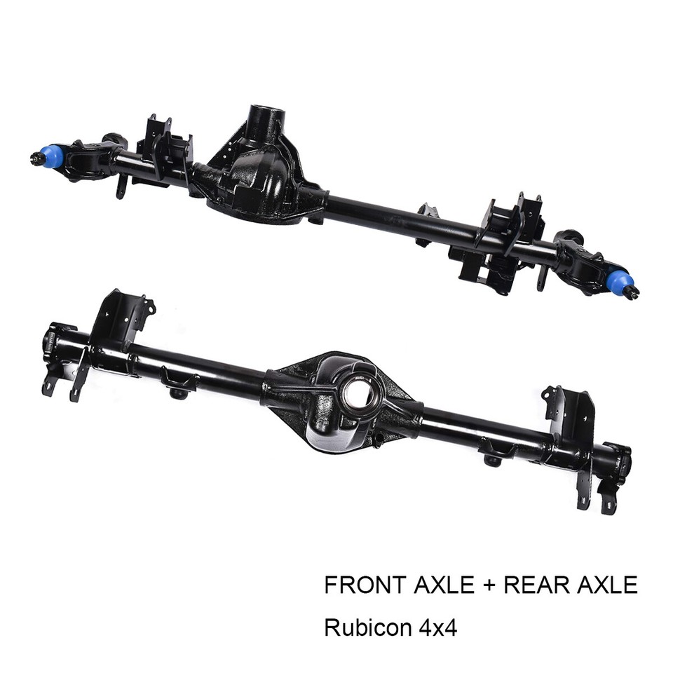 Front & Rear DANA 44 Axle Housing Assembly For Jeep Wrangler Rubicon ...