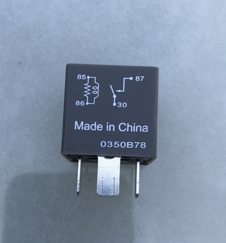 Used GM 13306941 (1191)PA66-GF45 4 pin relay tested with a 60 Day ...