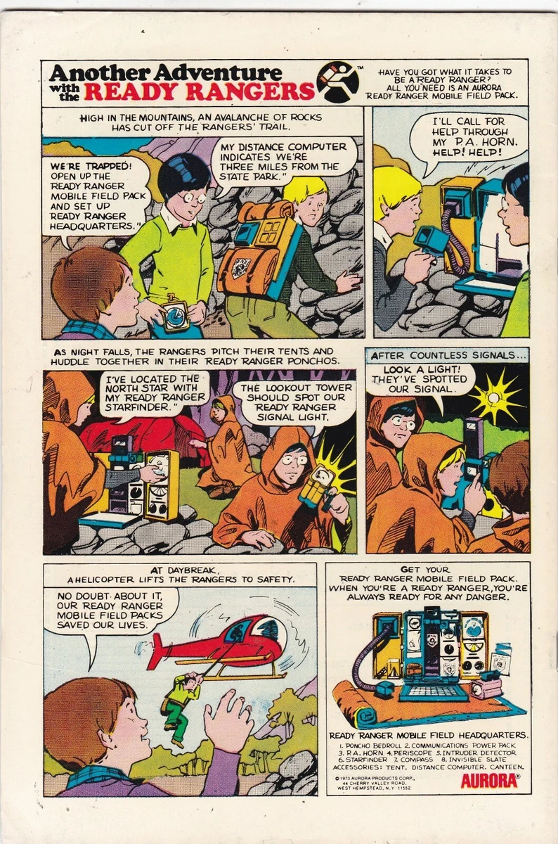 Winter Safety Comic