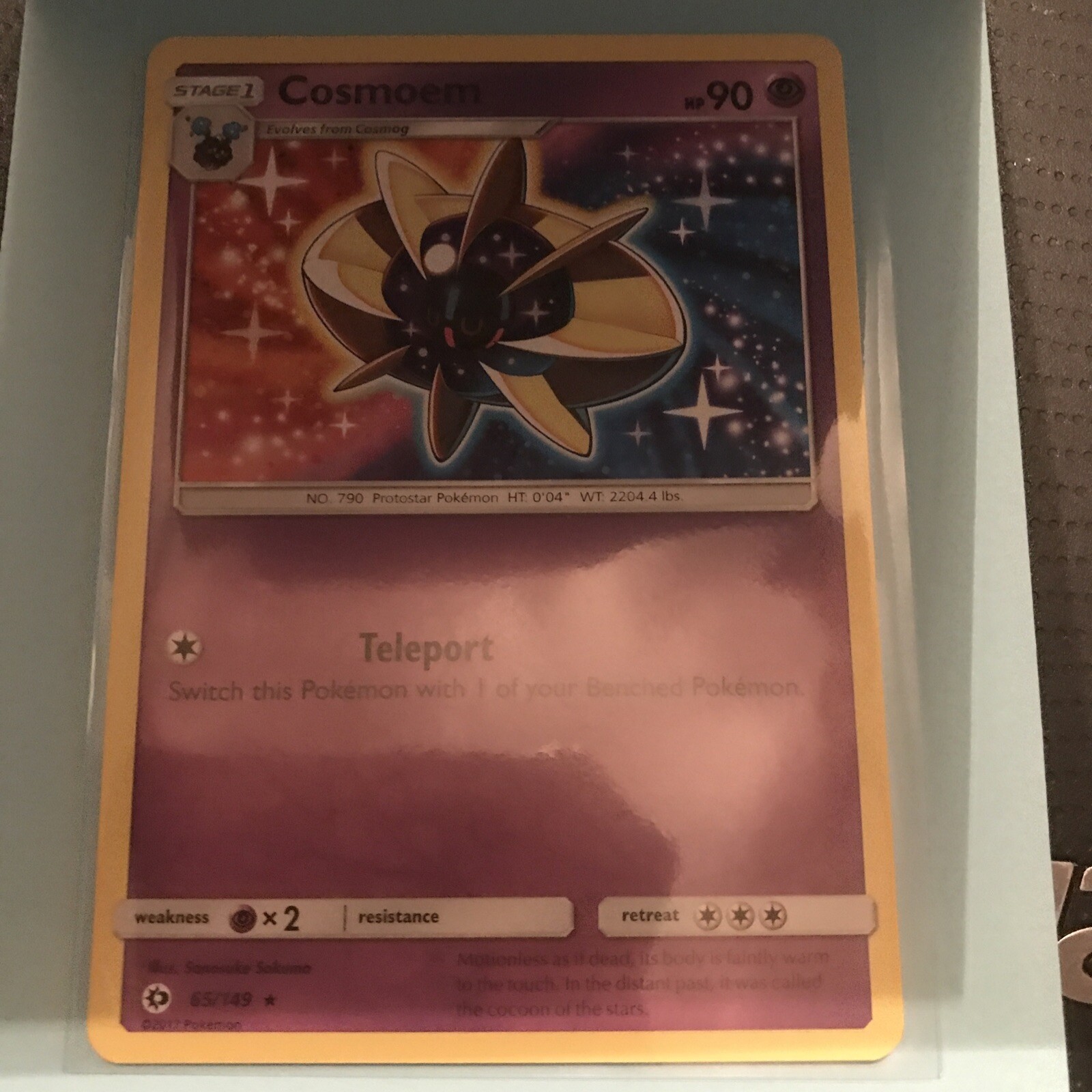 Pokémon TCG Cosmoem Sun & Moon Base Set 65/149 Regular Rare | eBay