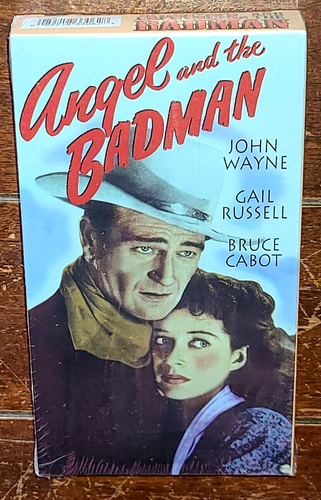 Angel and the Badman (VHS, 1993, Alpha Video) John Wayne/Gail Russell ...
