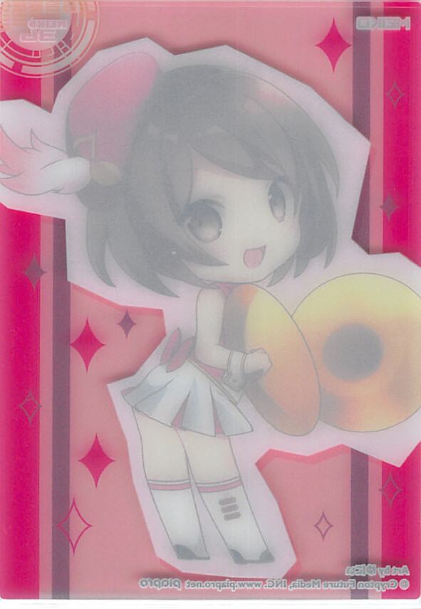 Vocaloid Hatsune Miku Trading Card Clear Card Collection MEIKO 36 HOLO ...