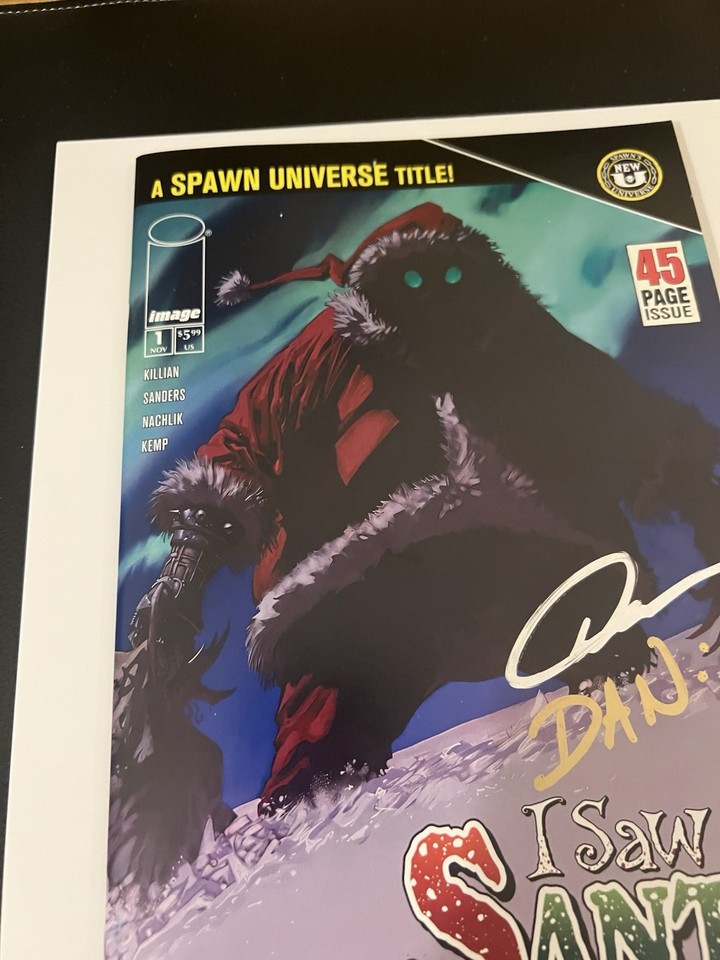 SPAWN - I SAW SANTA - A SPAWN UNIVERSE CHRISTMAS STORY Signed #1 Last ...
