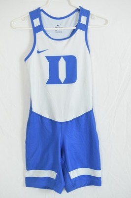 Nike Duke Blue Devils Speedsuit Track & Field Singlet Uniform Jersey ...