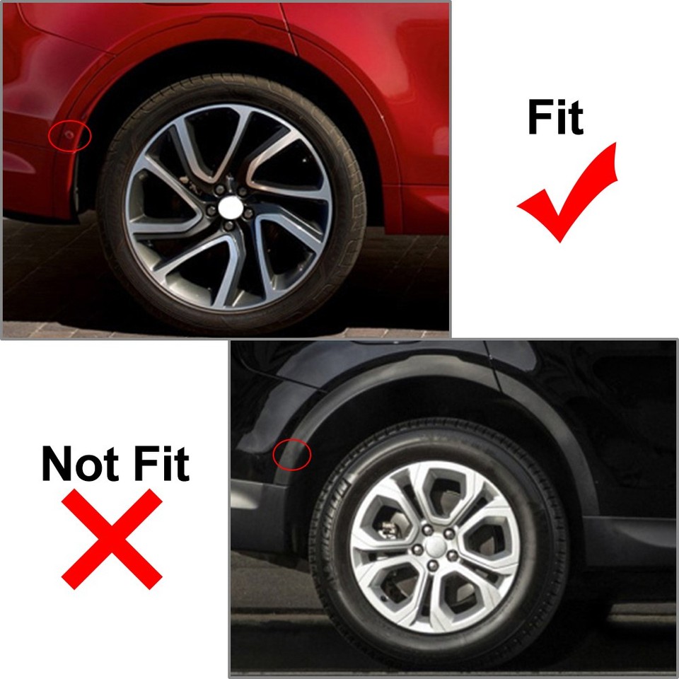 1*Rear Door Wheel Arch Flare Trim W/Sensor Hole For Land Rover ...