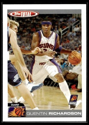 2004-05 Topps Total Quentin Richardson Phoenix Suns #126 | eBay
