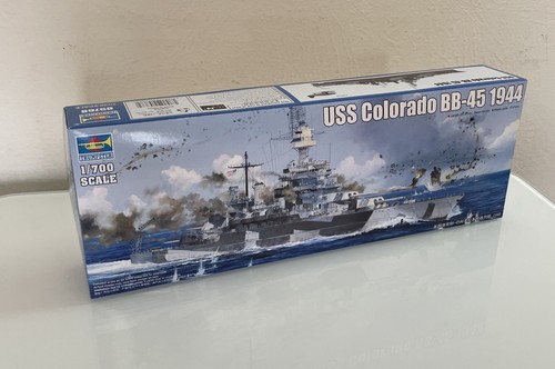 Trumpeter 05768 USS Colorado BB-45 1944 Open Box Model Battleship Kit 1 ...