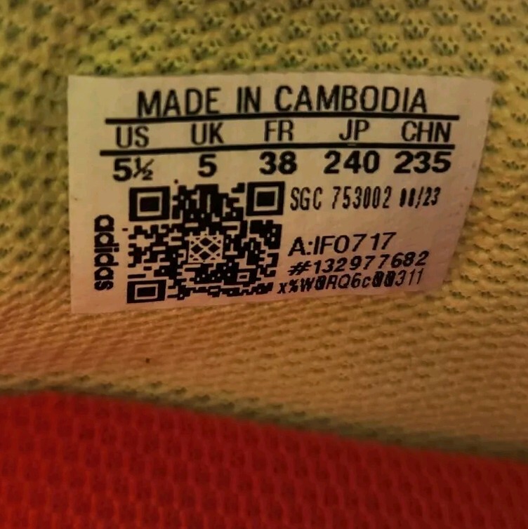 Adidas X Crazyfast Club FxG Youth Sz 5.5 Yellow Black Sport Soccer ...