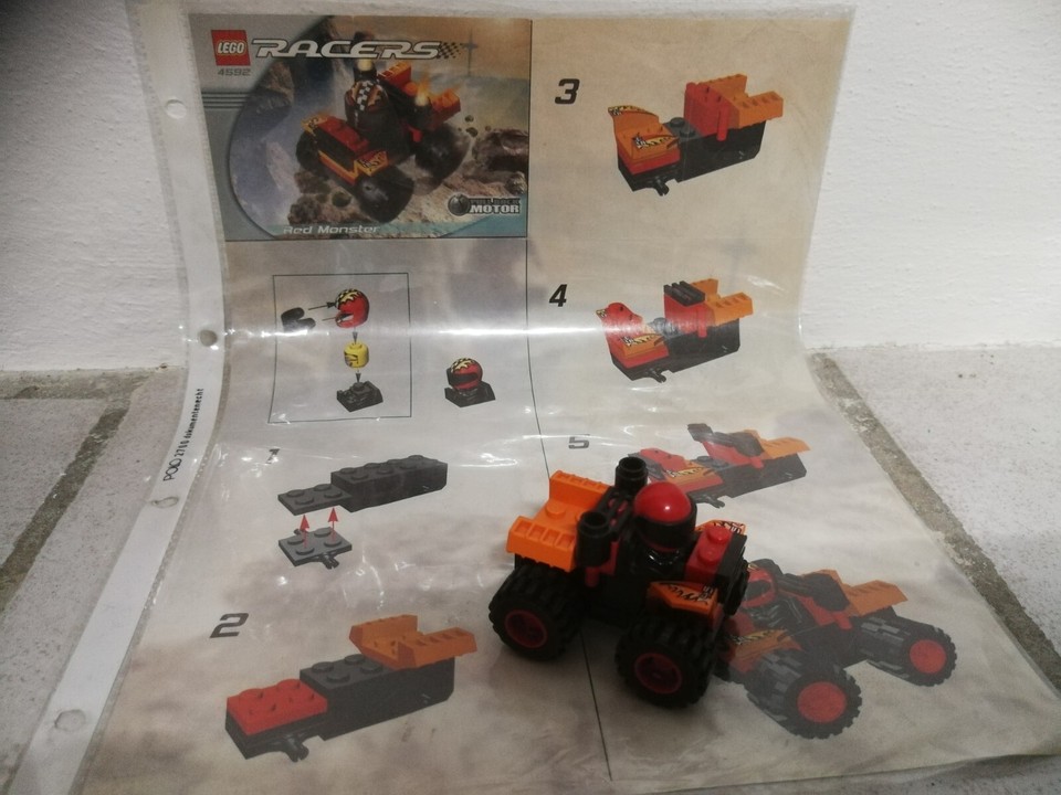 Lego World City 7042 + Racers 4592 + Technic 8005, mit Anleitungen, sh ...