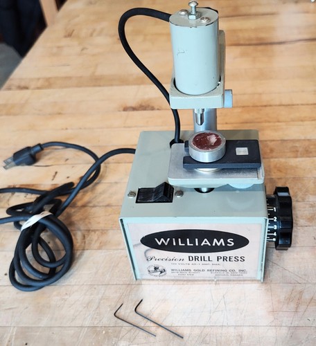 Williams Gold Refining Co. Precision Small Drill Press With Chuck And ...