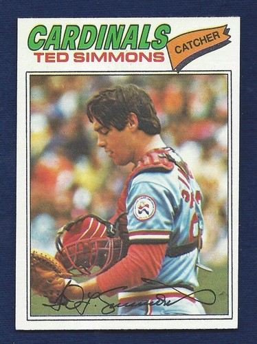 RAZOR SHARP CLEAN 1977 TOPPS #470 TED SIMMONS HOF .99 SHIPPING M489 | eBay