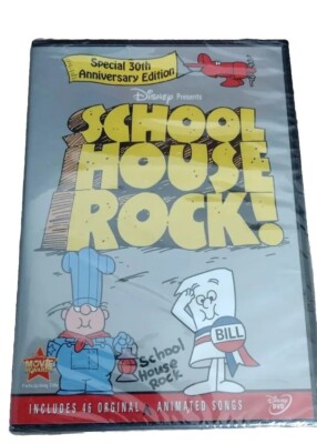 Schoolhouse Rock! (DVD, 2-Disc Special 30th Anniversary Edition) NEW ...