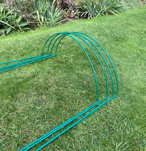 Metal Garden Plant Support Hoop Bow Half Round System 45cm x 60cm (Pack ...