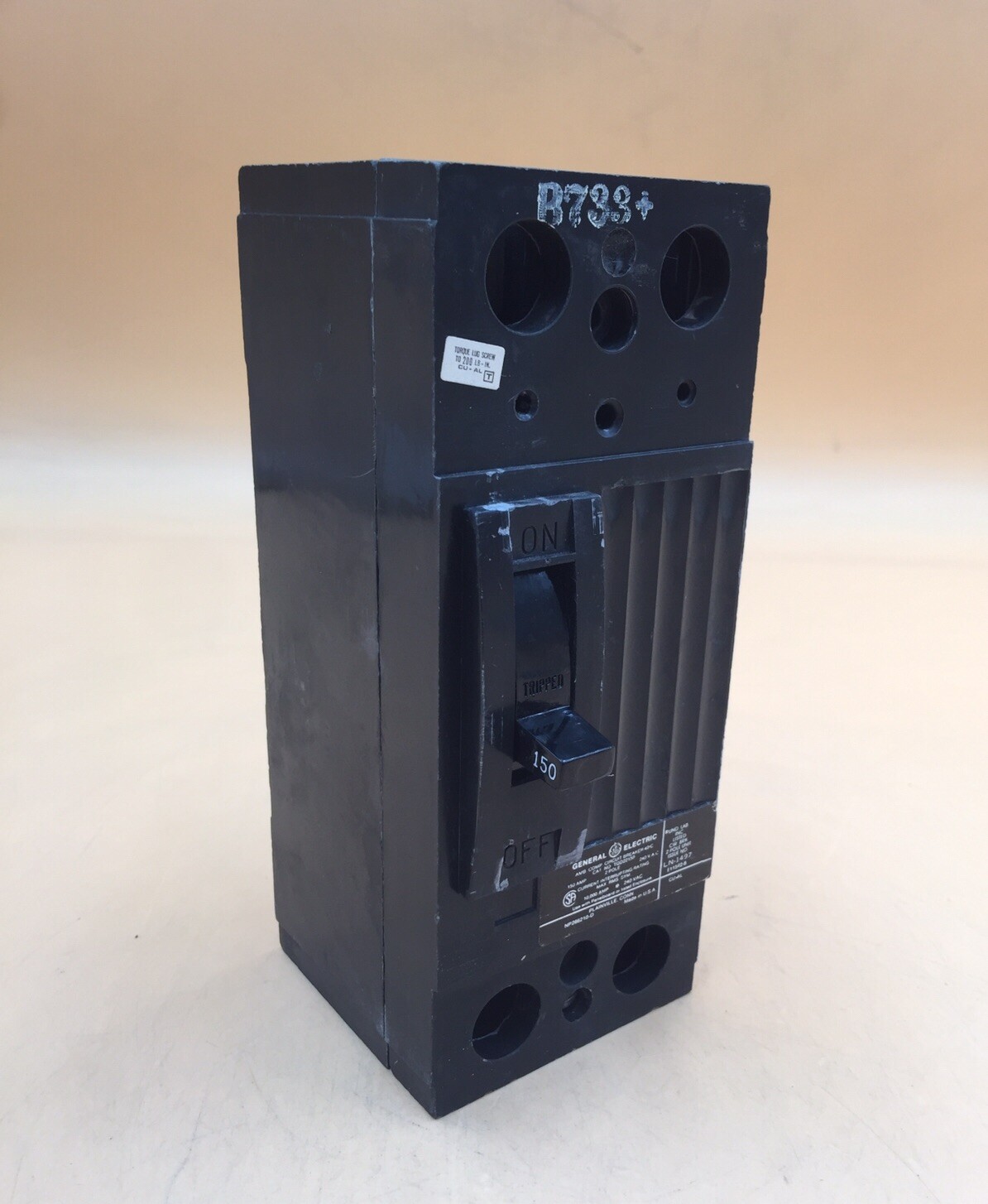 HOUSTON STOCK REFURBISHED GE TQD22150 TYPE TQD 150 AMP 240V FREE 2 DAY ...