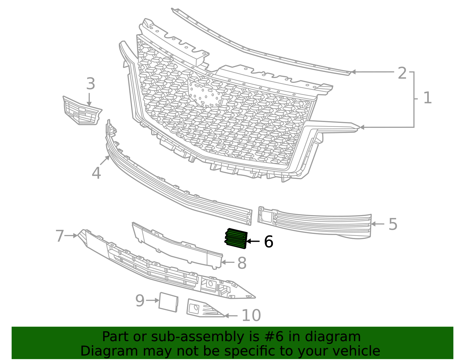 Genuine GM Black Front Bumper Fascia Tow Eye Access Hole Cover 84341210 ...