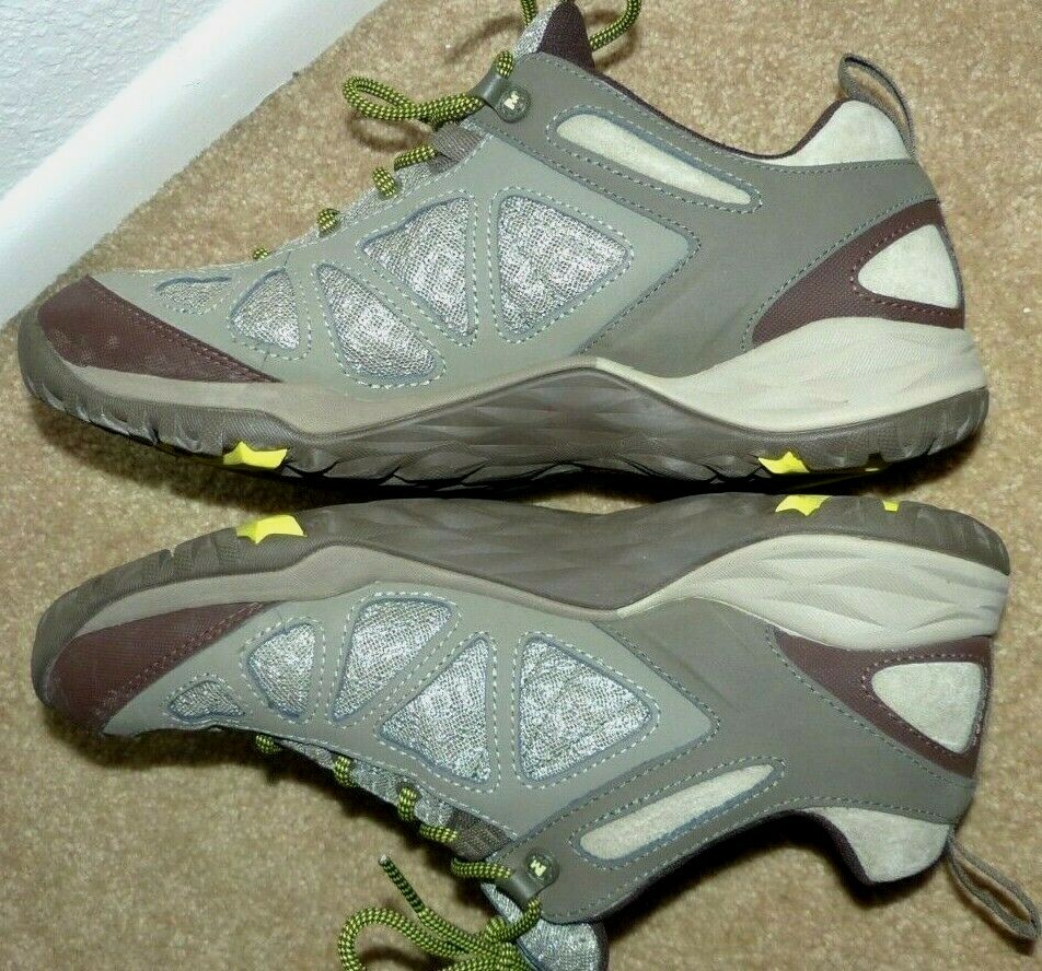 Womens Size 11 Merrell Dusty Olive Leather Siren Sport Q2 Athletic Lace ...
