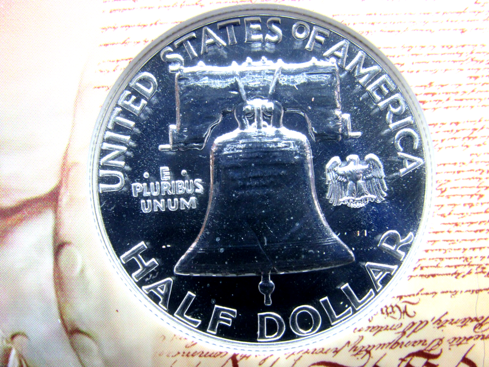1955 to 1963 P, 9-Coin Set, Franklin Half Dollars NGC Pf 68 Tomaska Sig ...
