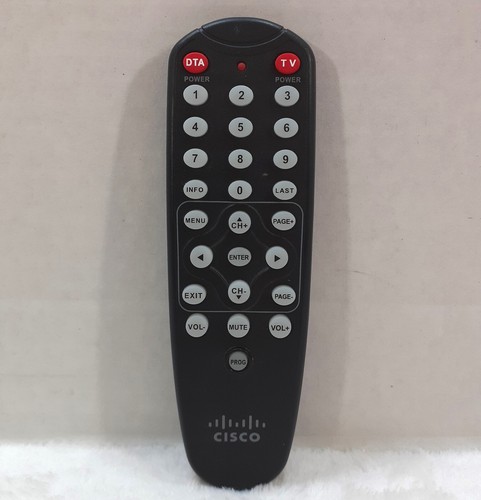 Cisco HDA-RF2.2 Cable Box Remote Control for DTA 170HD 270HD Black | eBay