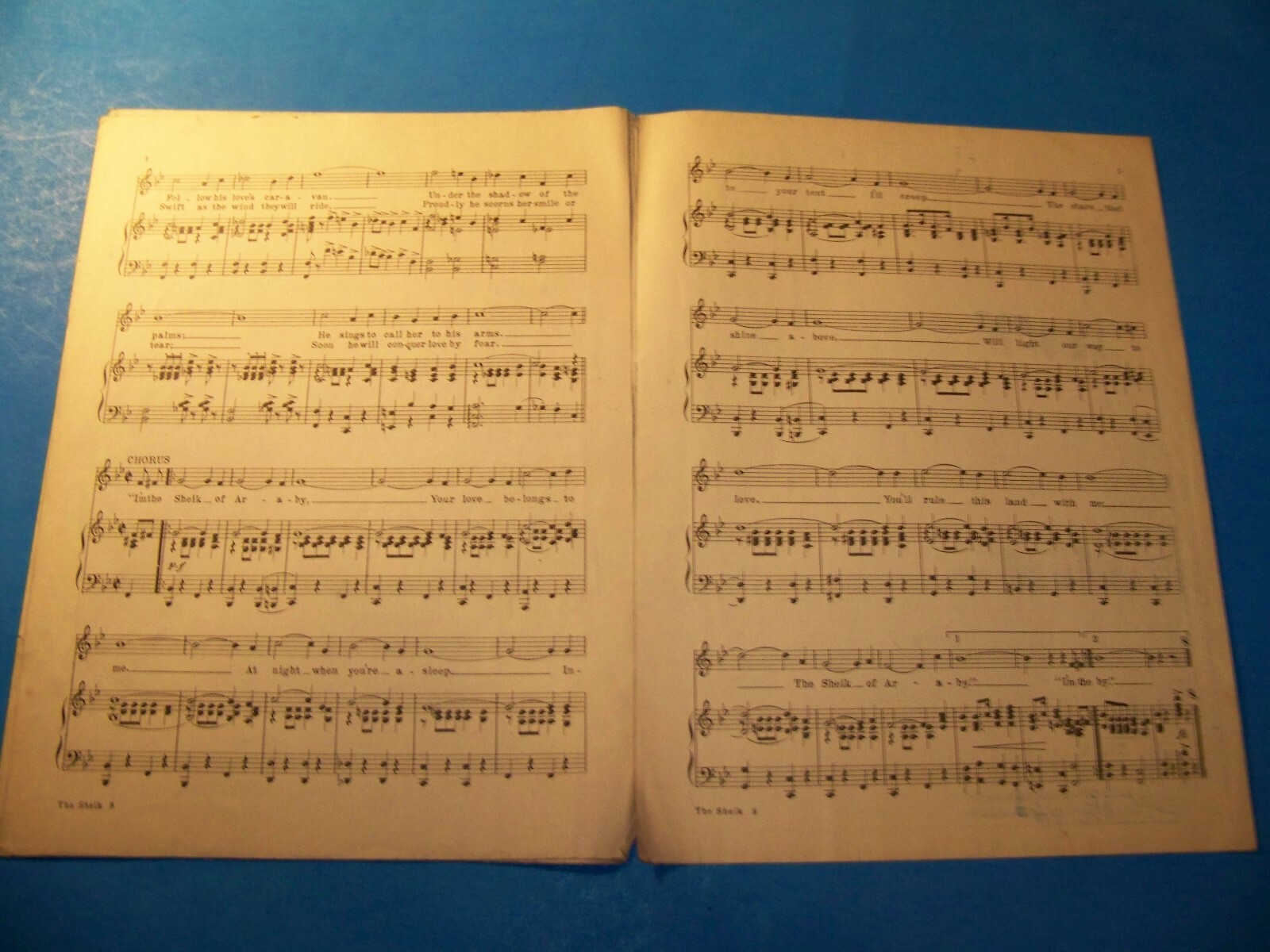 The Sheik Of Araby Vintage Sheet Music 1921 | eBay