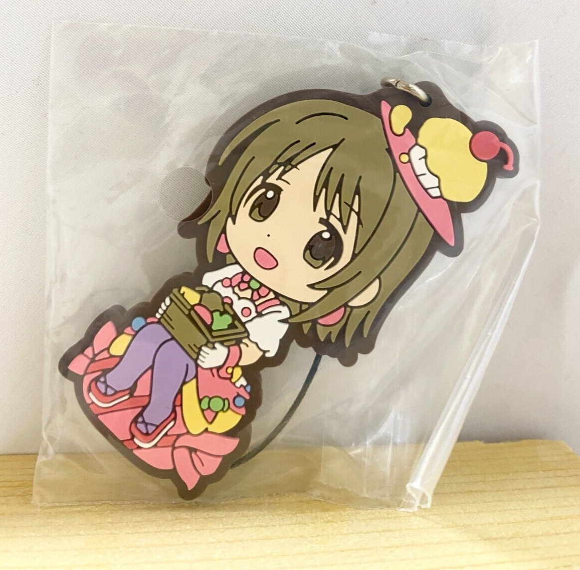 Idolmaster Cinderella Girls Rubber Keychain Bandai Namco Anime Japan 6 ...
