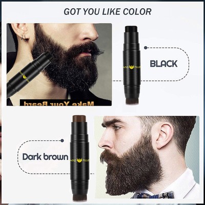 NEW Men Beard Contouring Stick Waterproof Beard Pen Beard Filler Stick ...