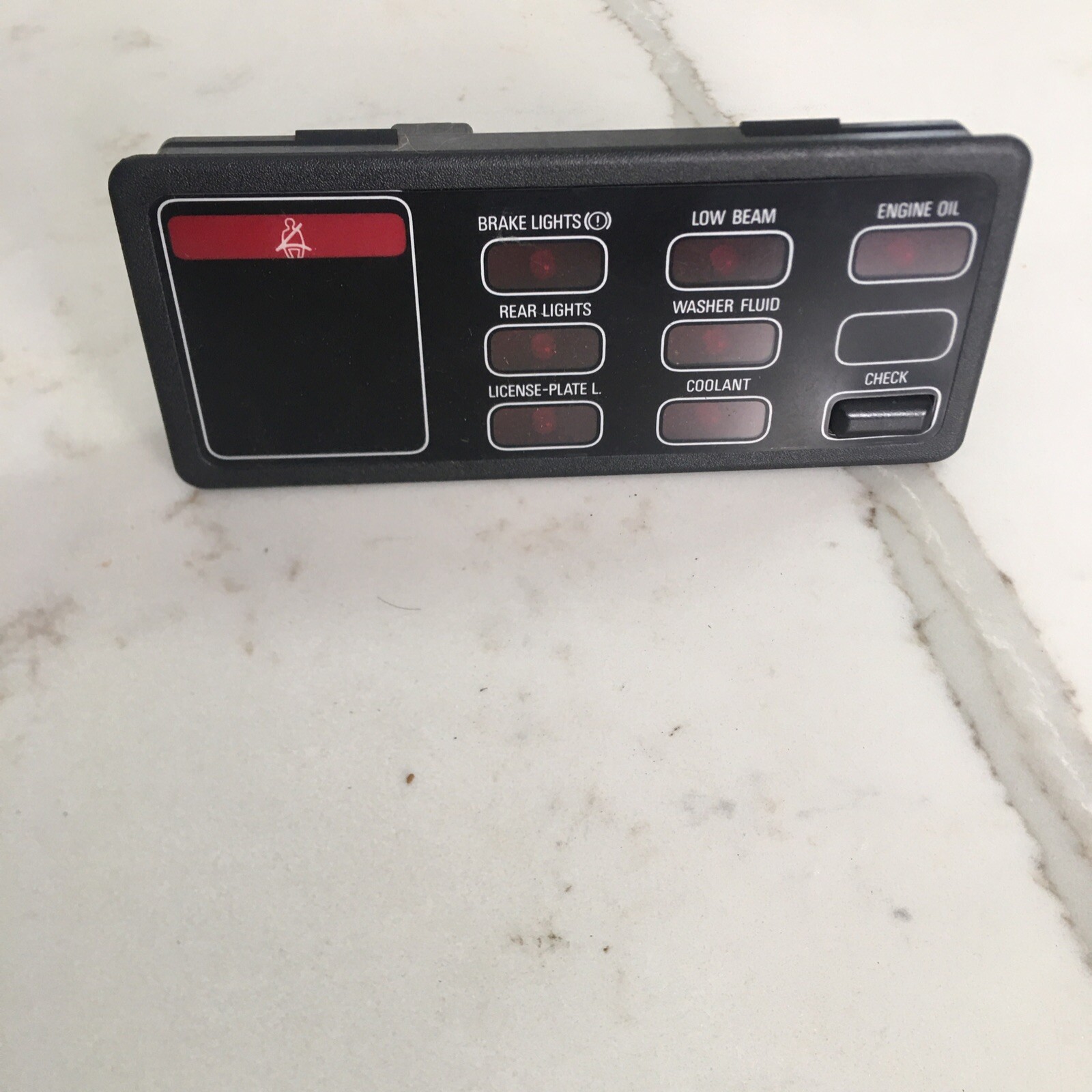 1984-1993 BMW E28 E30 325iX 325e Check Unit Control Warning Light Panel ...