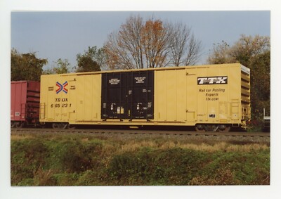 TTX Boxcar (TBOX) #665231 ORIGINAL 4 x 6 Color Photo Print | eBay