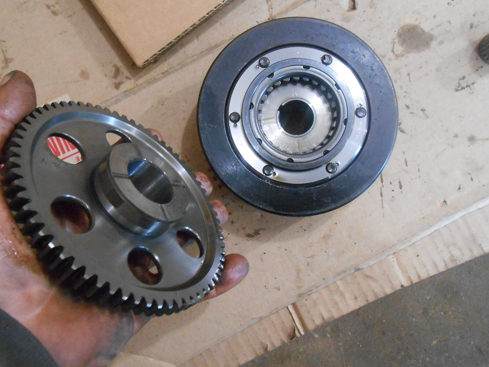 Yamaha Terrapro 350 1988 88 YFP350U Moto 4 flywheel rotor starter ...
