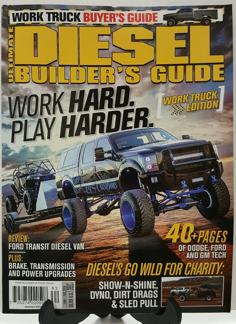 Ultimate Diesel Builders Guide Work Hard Work Truck June July 2016 FREE ...