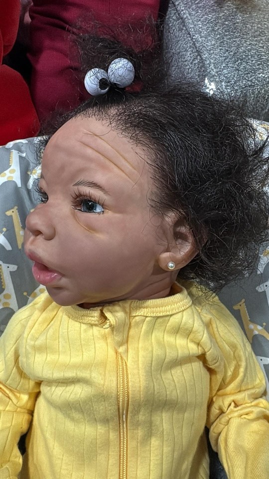 Reborn Ja'Kari Bi-racial baby doll by Jorja Pigott | eBay