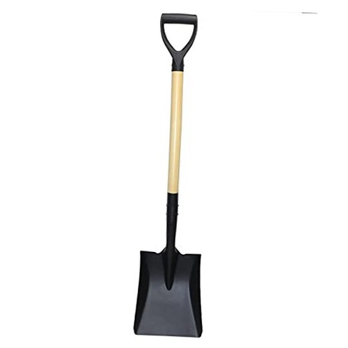 Square Shovel, Shovels for Digging with D-Handle, Overall 41-Inch Long ...
