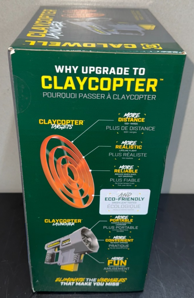 Caldwell Claycopter Handheld Electric Target Launcher | eBay