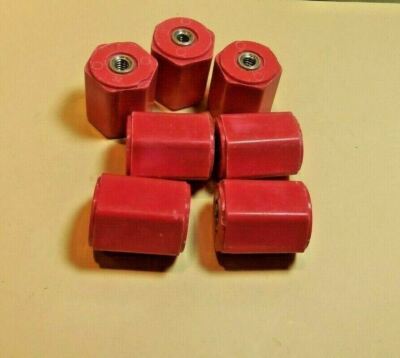 (10Pc) MBI Panel and Switchboard Standoff 1" x1-1/4" Insulator 1/4"-20 ...