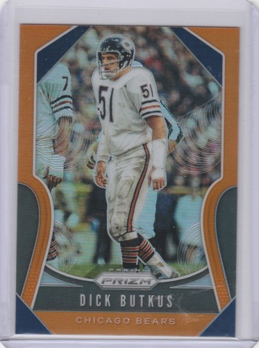 2019 Panini Prizm - Orange Prizm #289 Dick Butkus /249 for sale online ...