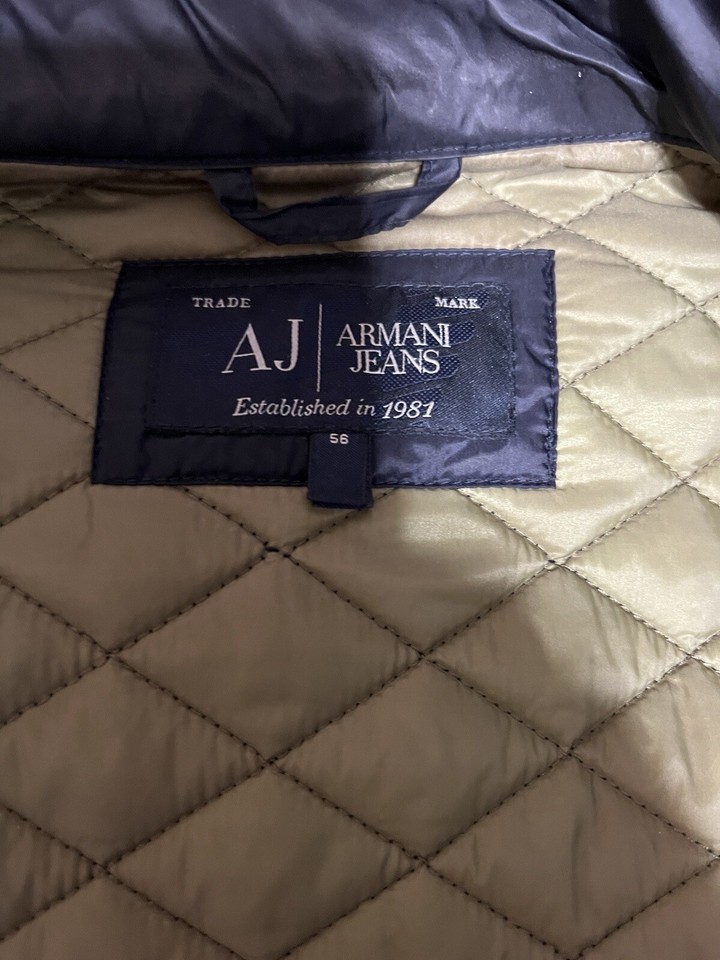 armani jeans jacket men Size 56/XLL | eBay