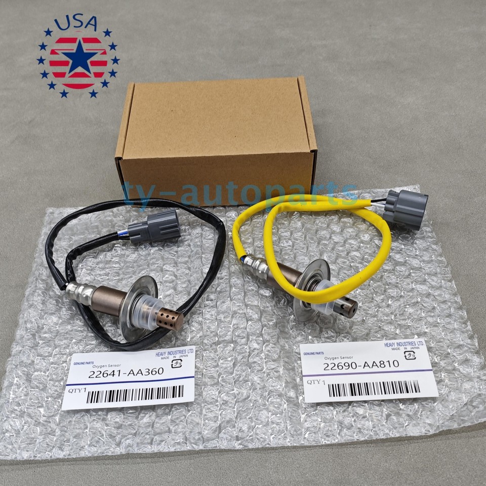 New 2PCS Upstream & Downstream Oxygen Sensor For Subaru Forester ...