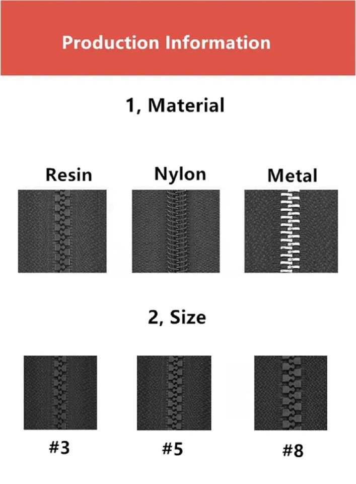 12-Pack Metal Zipper Slider Replacement Kit – Easy-Install Pull Repair ...