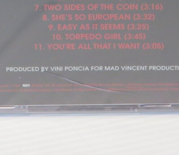 KISS UNMASKED CD REMASTERED 1996-97 USA MERCURY SEALED HYPE STICKER | eBay