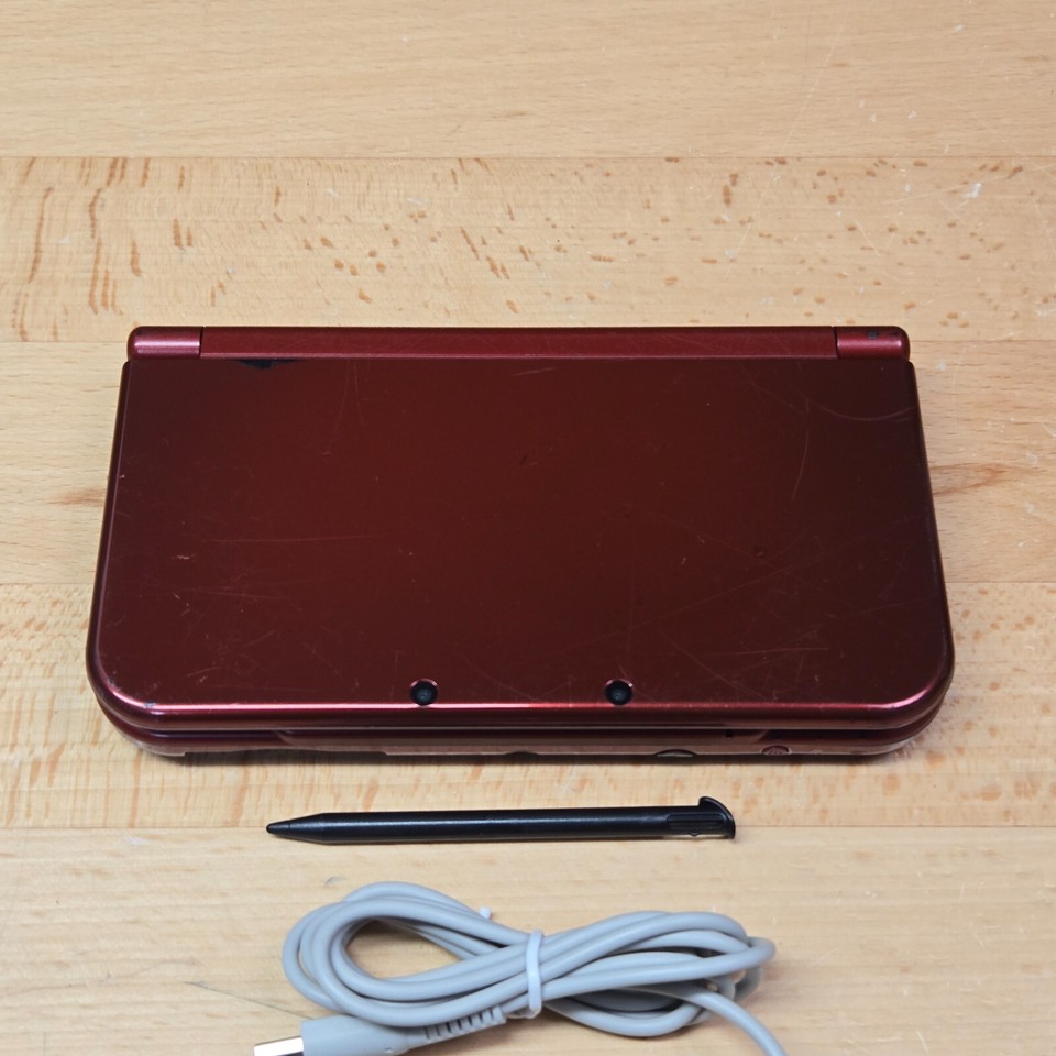 "New" Nintendo 3DS XL - Metallic Red Console - USA English | eBay