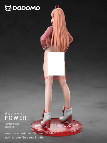 Dodomo Studio Chain saw Man Power Resin Statue Model 1/6 GK Cast Off IN ...