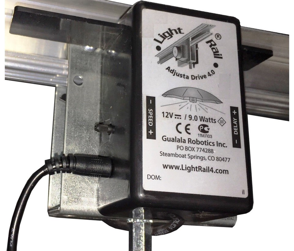 (2) Light Rail 4.0 Kits Motor w Rail, Light Mover Genuine Solidly Made ...