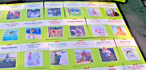 27 Pearson DRA2 Developmental Reading Assessment Grade 4-8 Reader Books ...