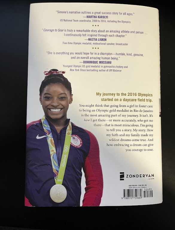 Signed Simone Biles Book ONLY - Courage To Soar - Very Good Condition ...