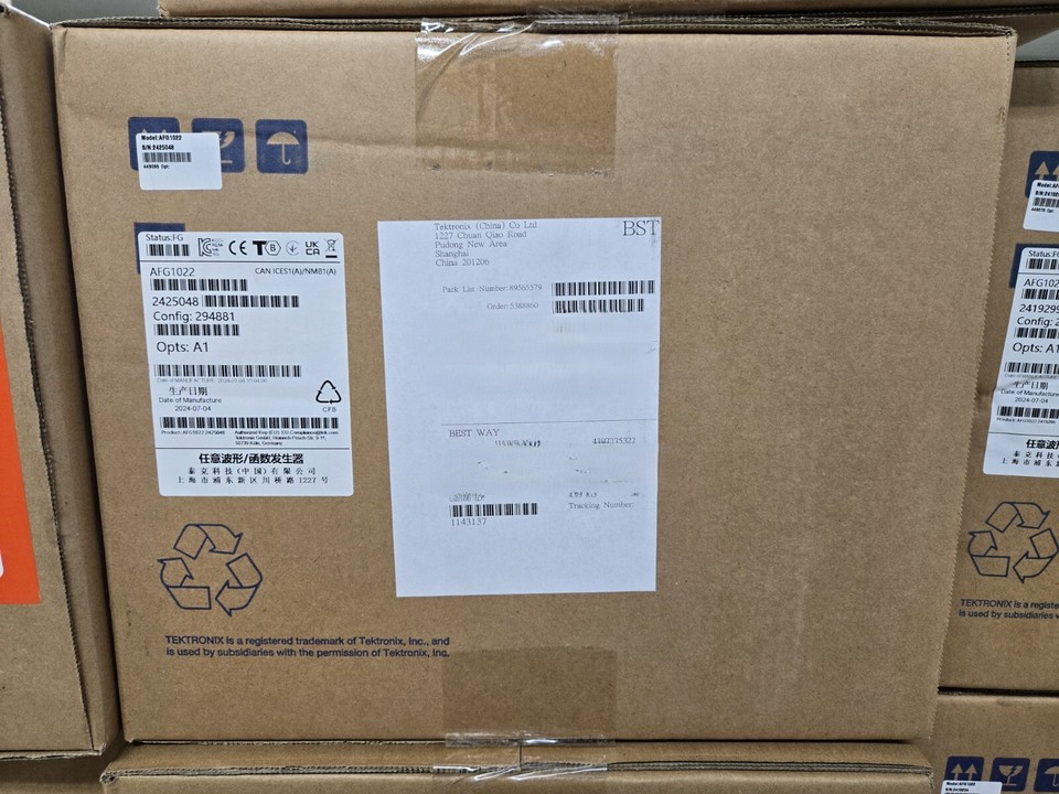 Tektronix AFG1022 : Arbitrary Waveform Generator - 2 channel 25MHz | eBay