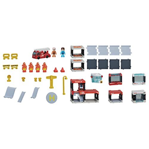 TAKARA TOMY Tomica Town Dispatch! Fire Extinguishing! Rescue Base ...