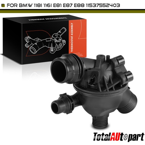 Engine Coolant Thermostat with Housing for BMW 116i 118i E81 E87 E88 ...