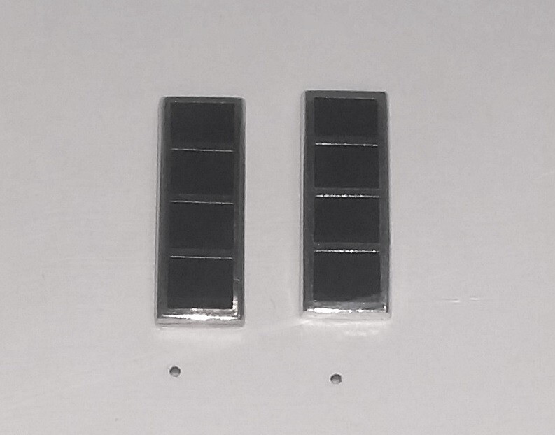 W4 Chief Warrant Officer 4 (CW4) Silver US Military Army collar Rank ...